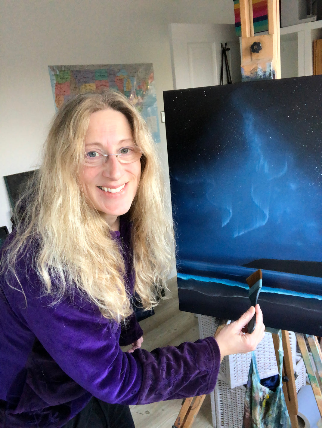 Claire Valentine Artist - Magical Portals of Art to Escape Through.